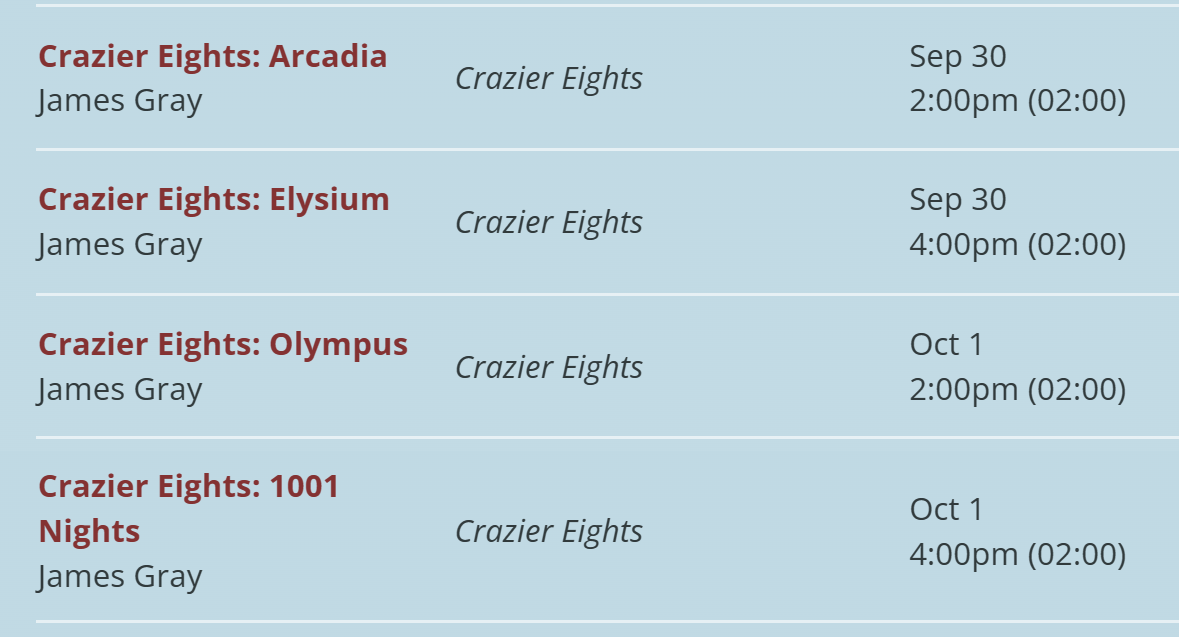 Big Bad Con 2023 | Crazier Eights